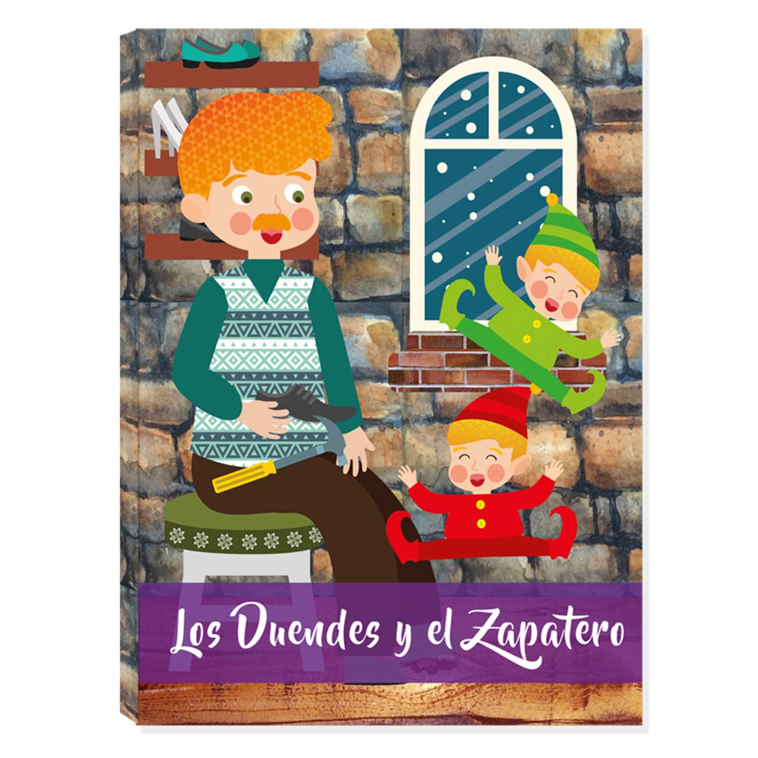 Libro De Cuento Los Duendes Y El Zapatero Art & Craft | Lider