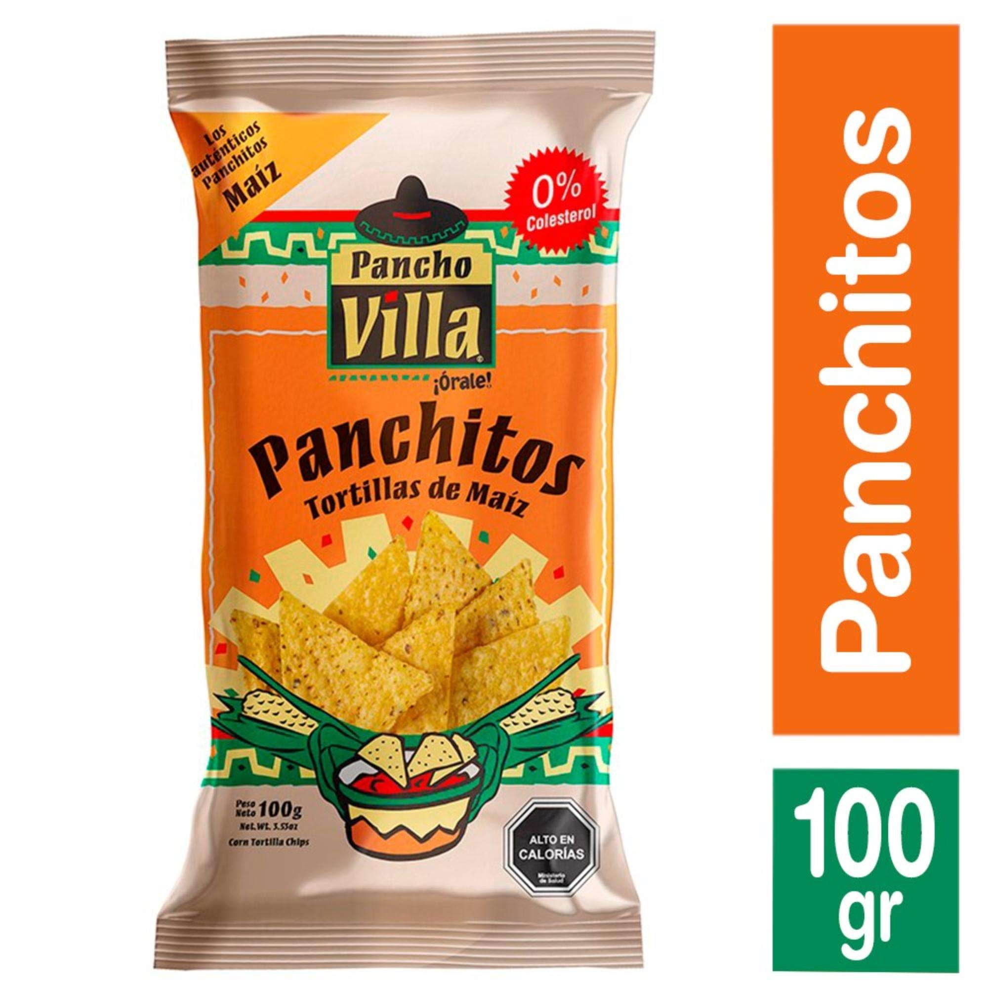 Tortilla Maíz Panchitos Clásicos, 100 g | Lider