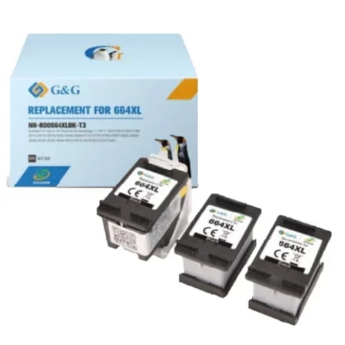 Pack Triple Cartucho 664xl Negro Gg | Lider