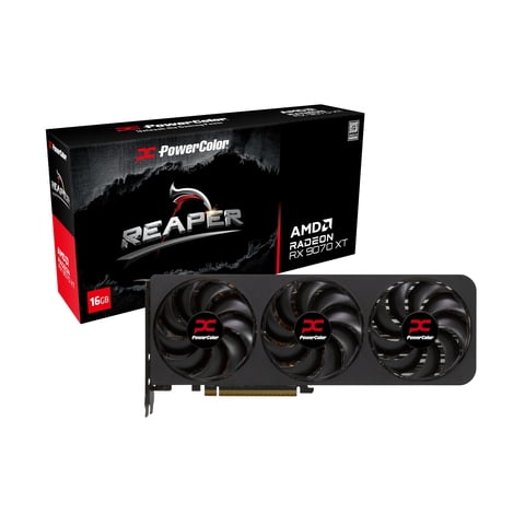 Tarjeta Gráfica Powercolor Reaper Amd Radeon Rx 9070 Xt De