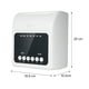 Reloj Control De Asistencia Con Tarjetero + 100 Tarjetas | Lider