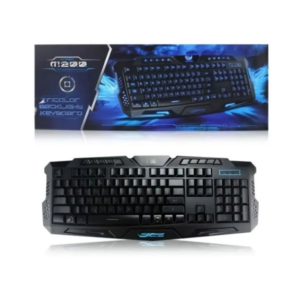 Teclado Wired M200 Tricolor Gamer ,Estilo | Lider