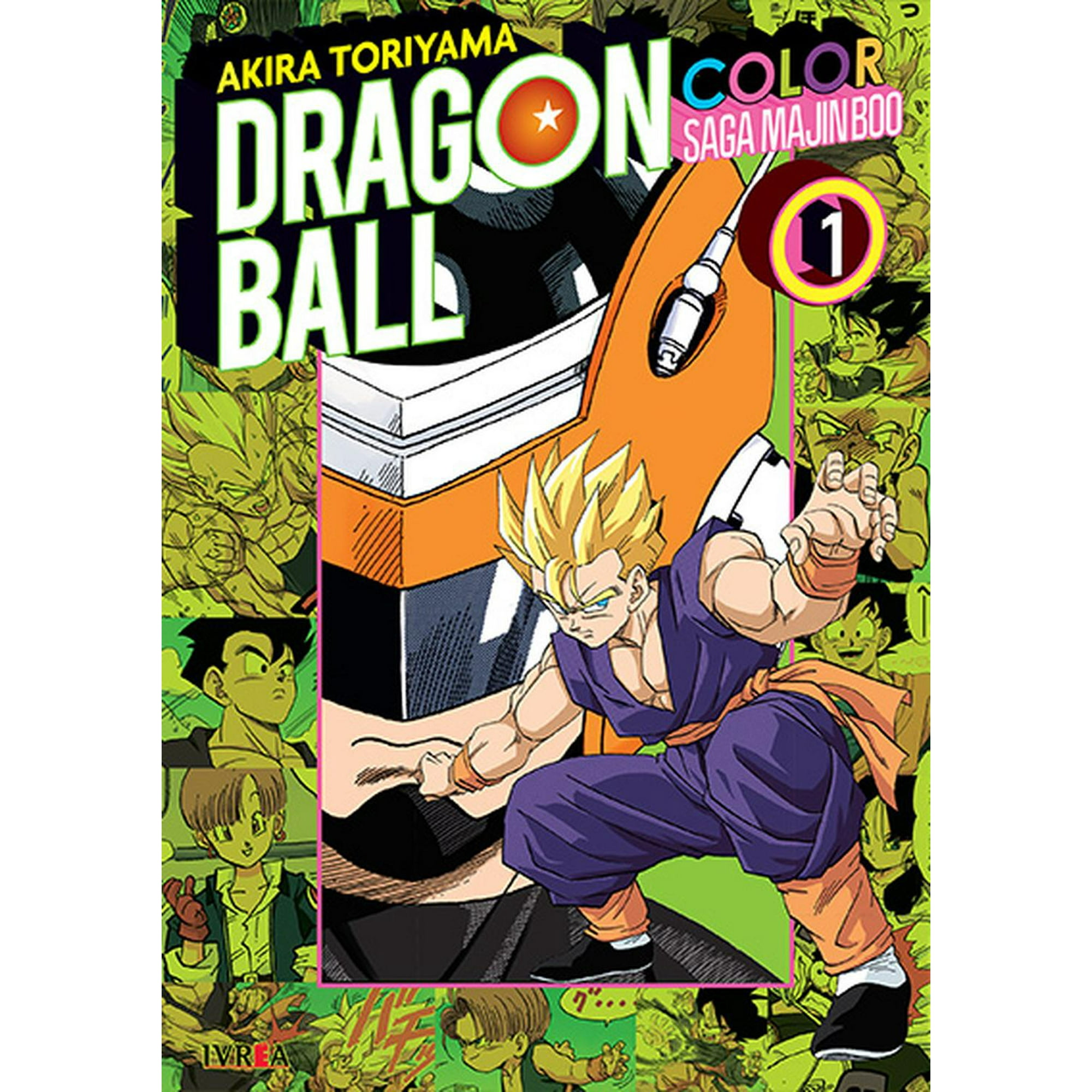Manga Dragon Ball Color Saga Majin Boo 01 verde | Lider