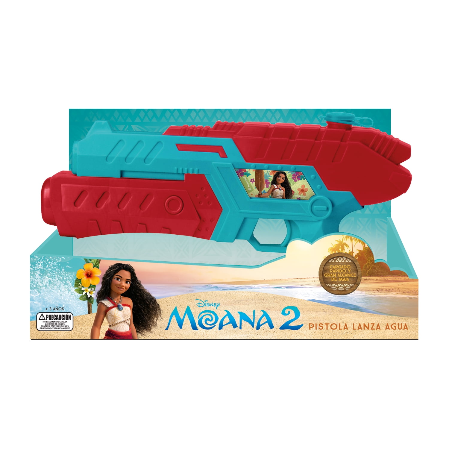 Pistola Lanza Agua 33x18 cm Moana | Lider