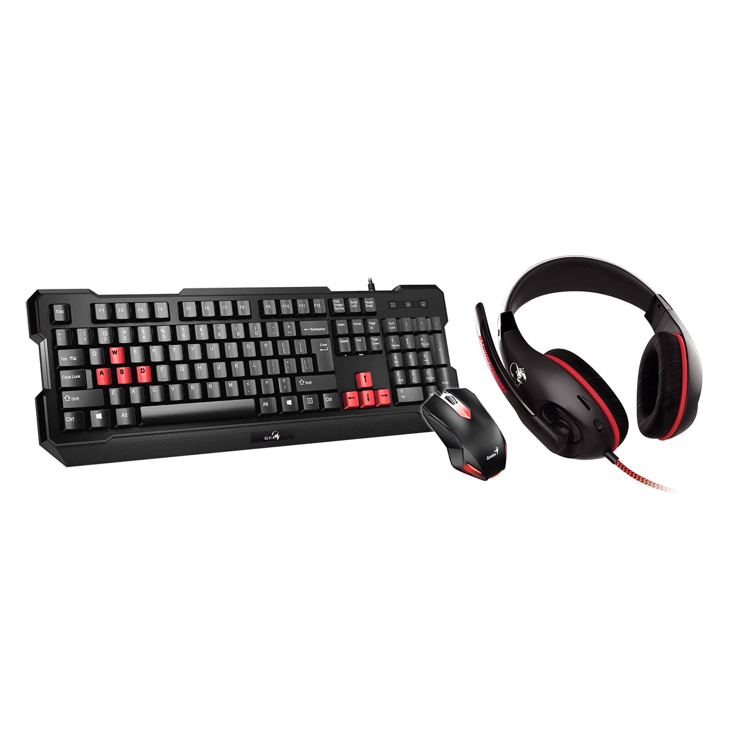 Kmh 200 Kit Gamers Teclado Esp Mouse Y Fono Gamers | Lider