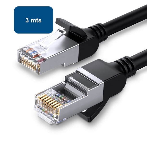 Cable de red UTP Cat 6 Negro modelo NW101 3mts | Lider
