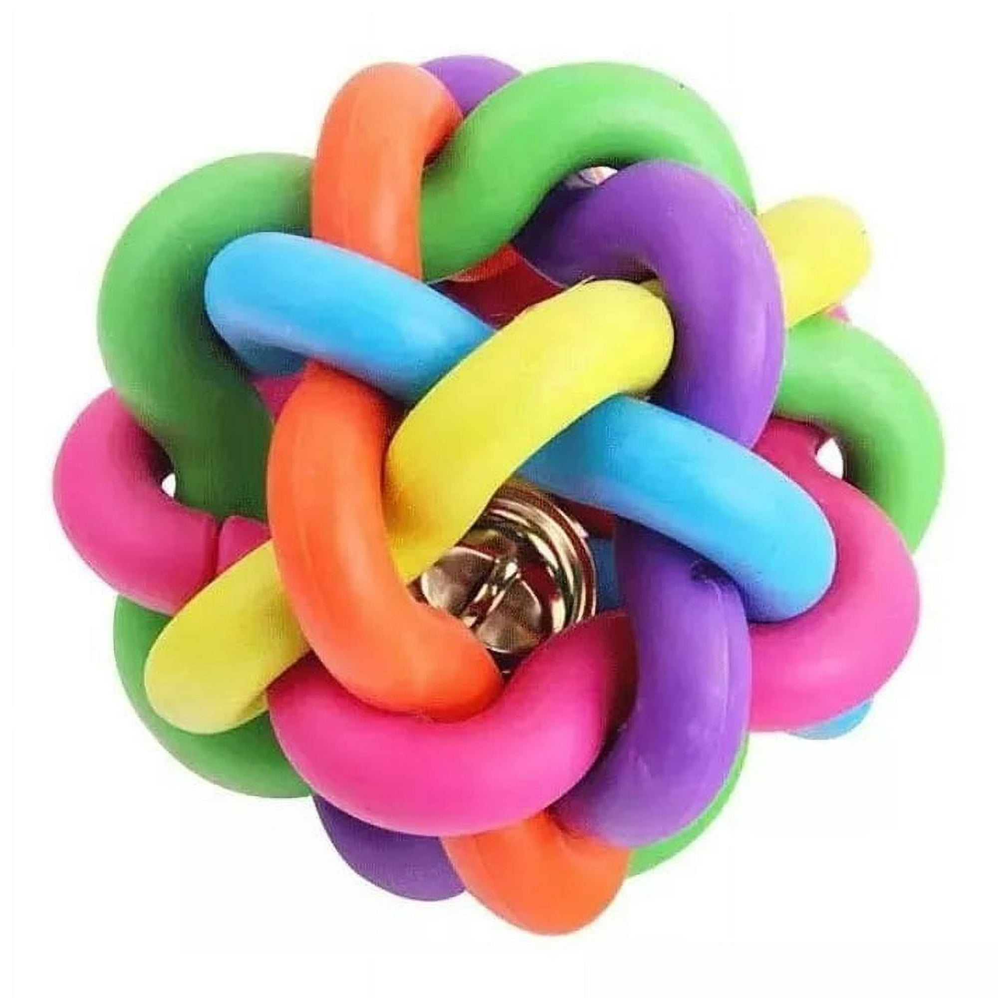 Pelota Interactiva Para Perros Y Gatos, 6cm X 6cm Multicolor | Lider