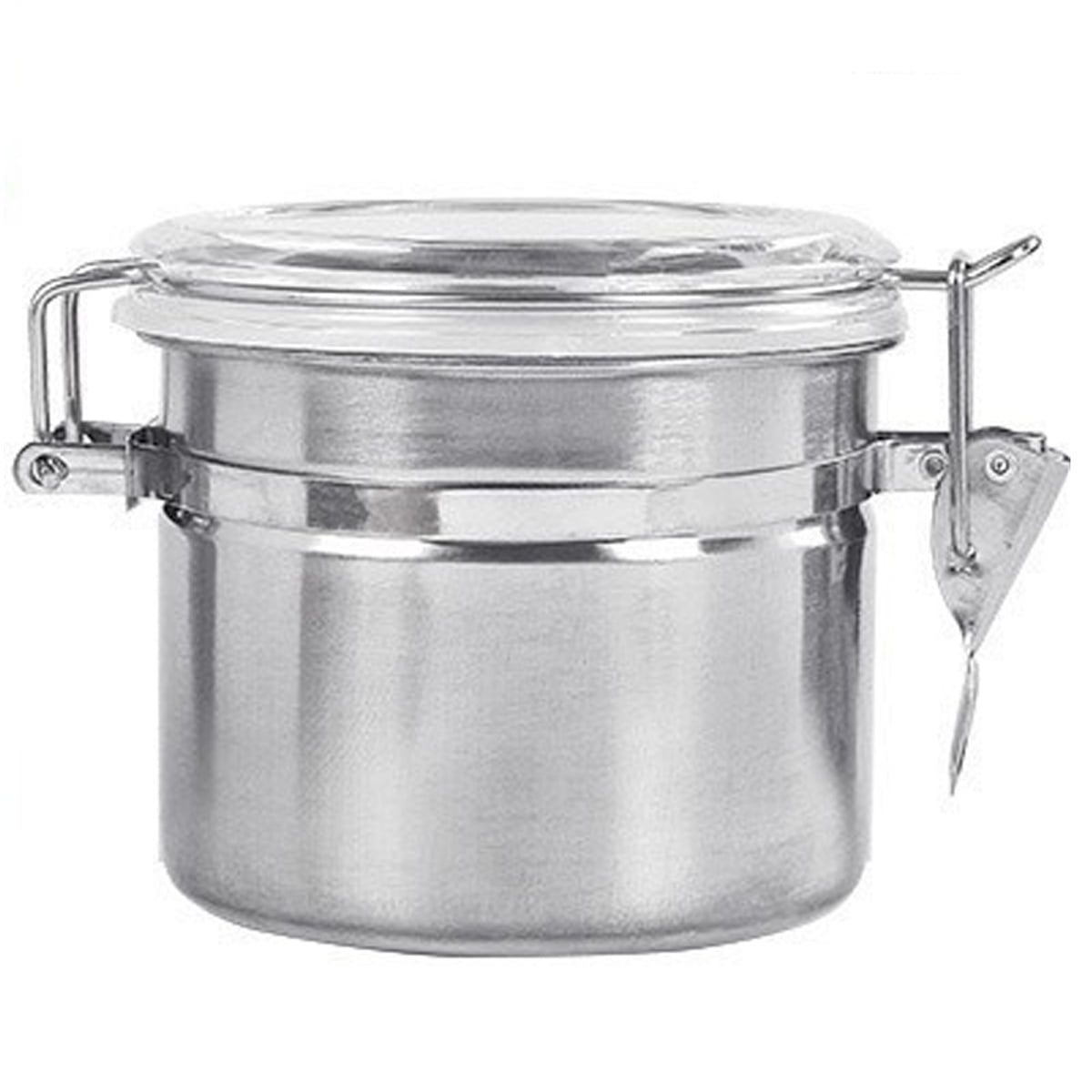 Recipiente de acero inoxidable para almacenar alimentos, azúcar, té ...