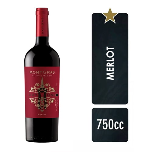 Vino Montgras Day One Merlot Bot 750Ml 14,2 Gl | Lider