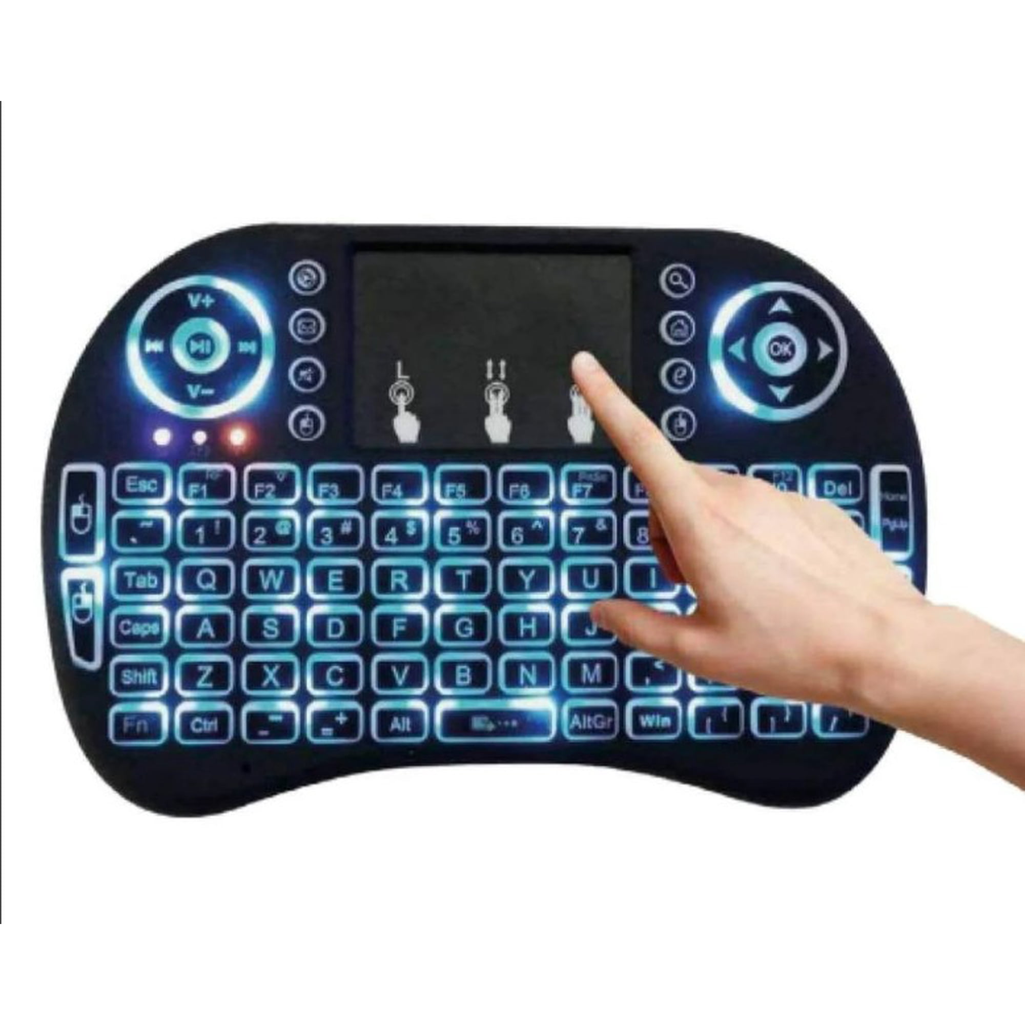 Control inalambrico iluminado touchpad smart tv | Lider