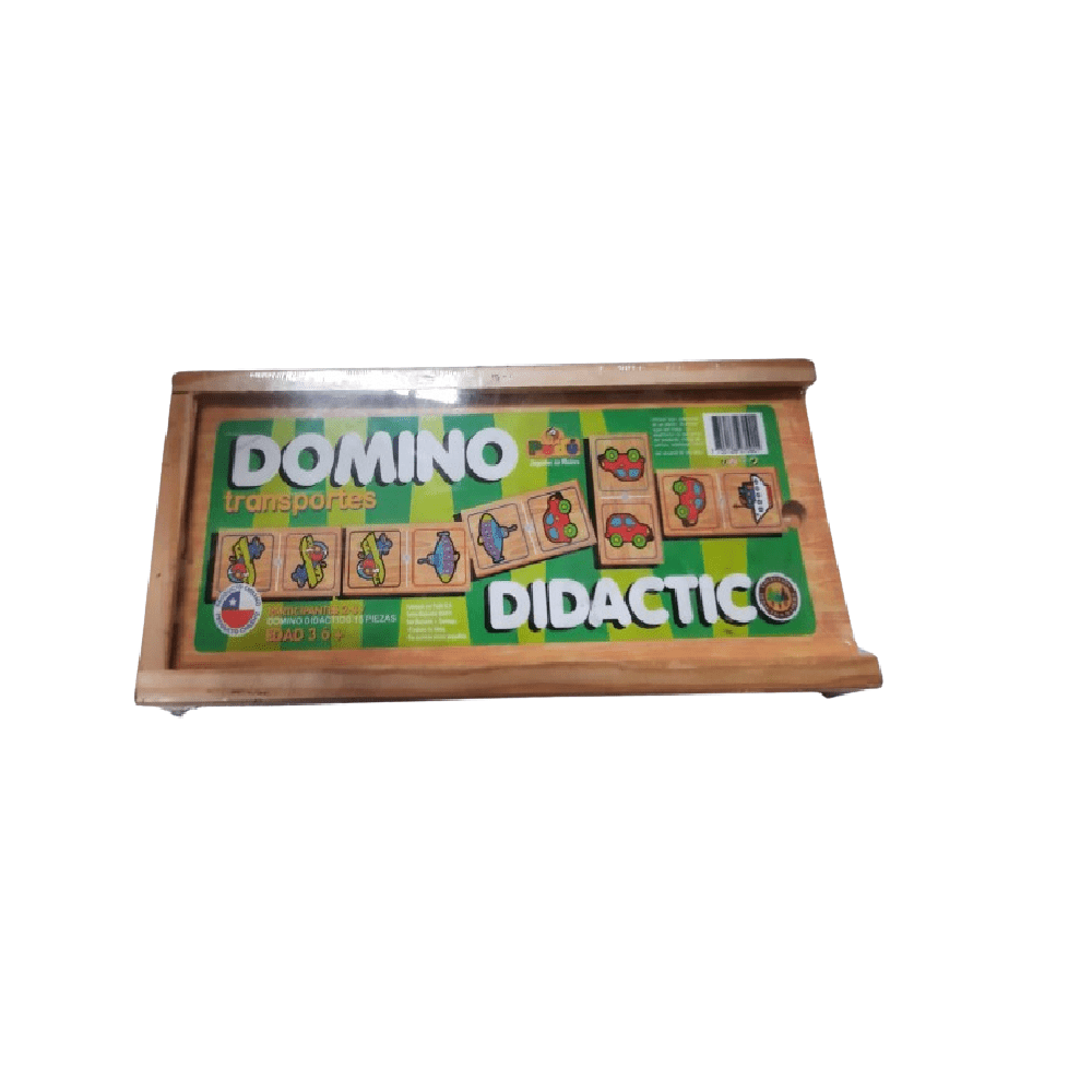 Dominó Didáctico 15 Piezas De Transportes PB-B2 | Lider