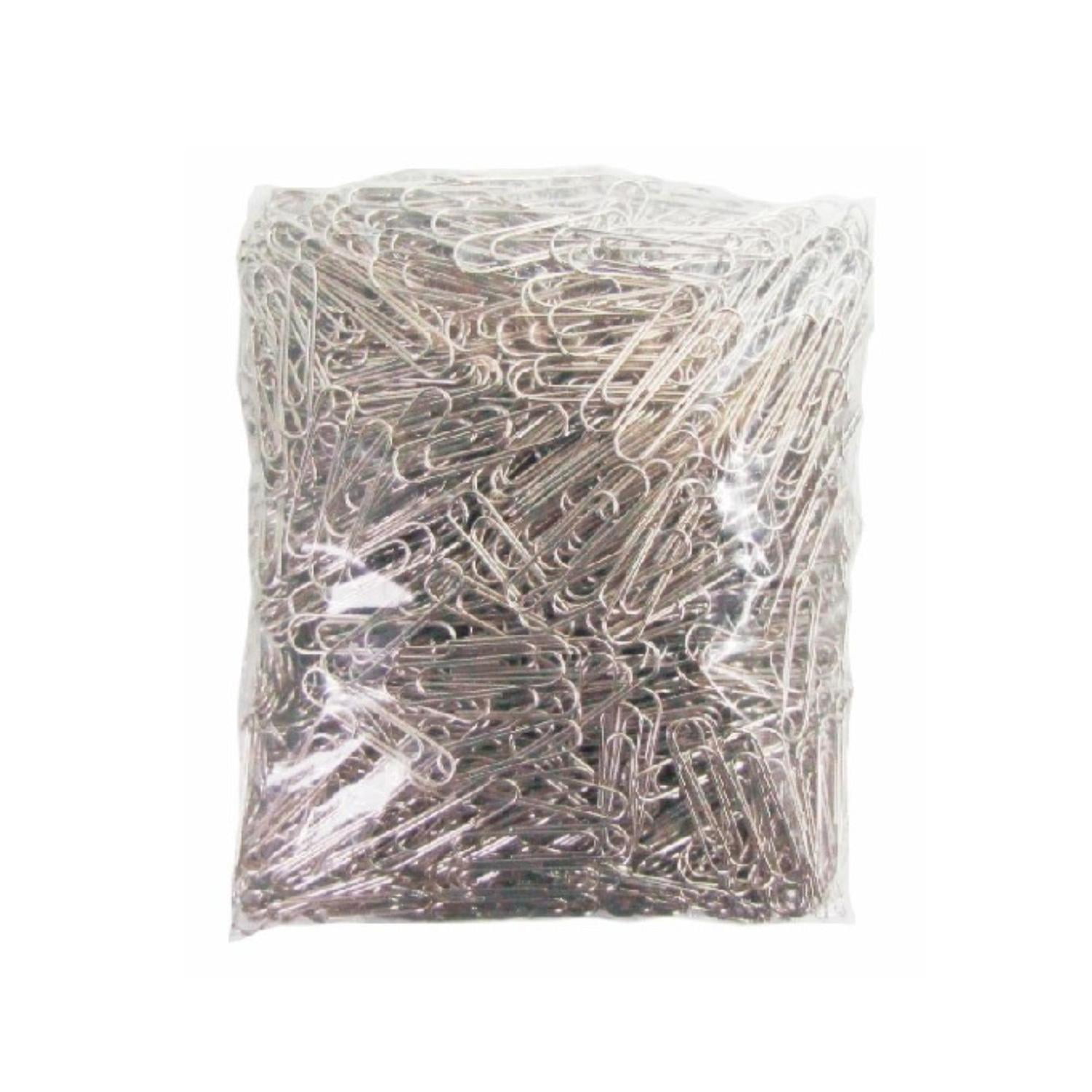 Caja Clips 33mm Punta Redonda 1 Kilo. Hand plateado | Lider