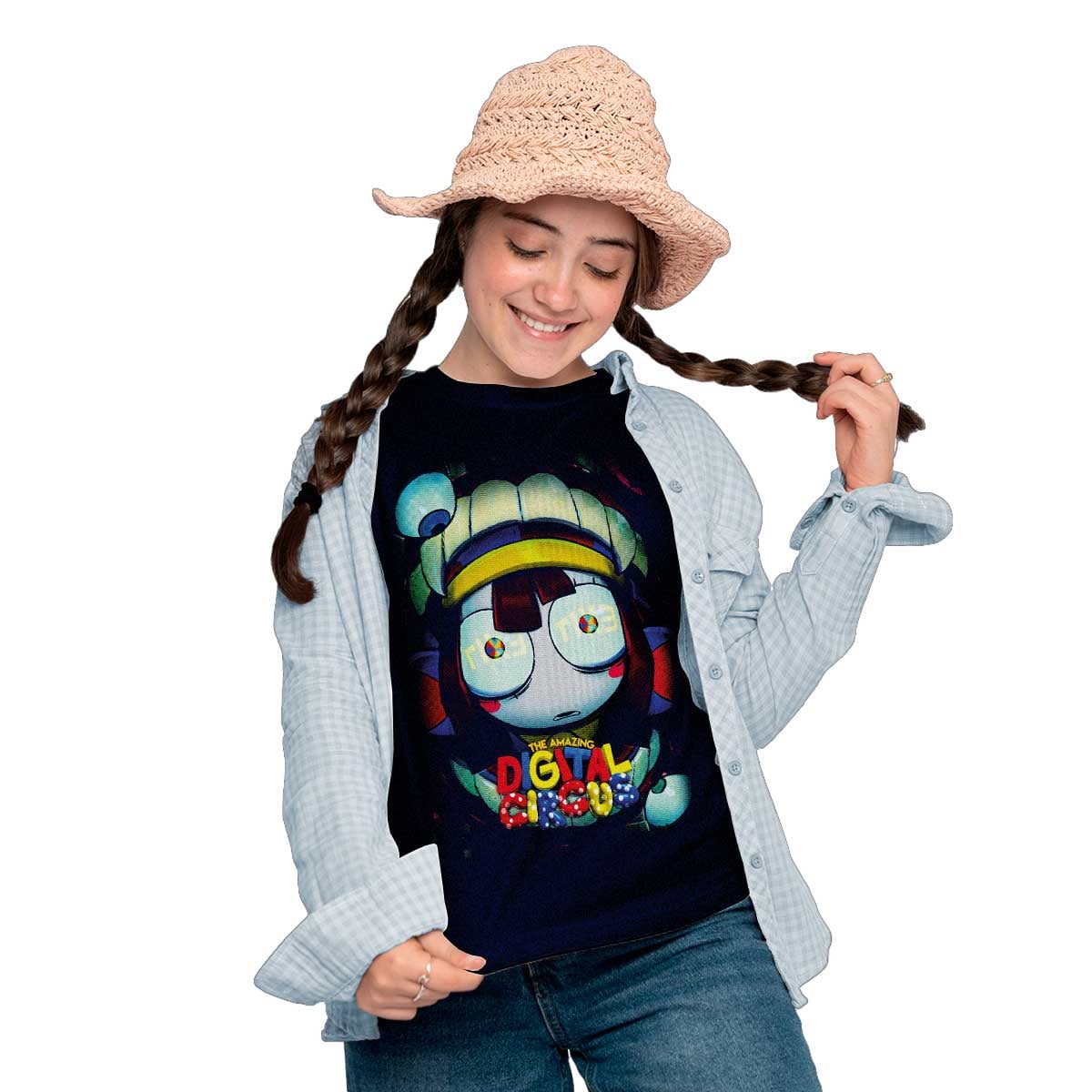 Polera Estampada Niño Digital Circus Ponmi Exit | Lider