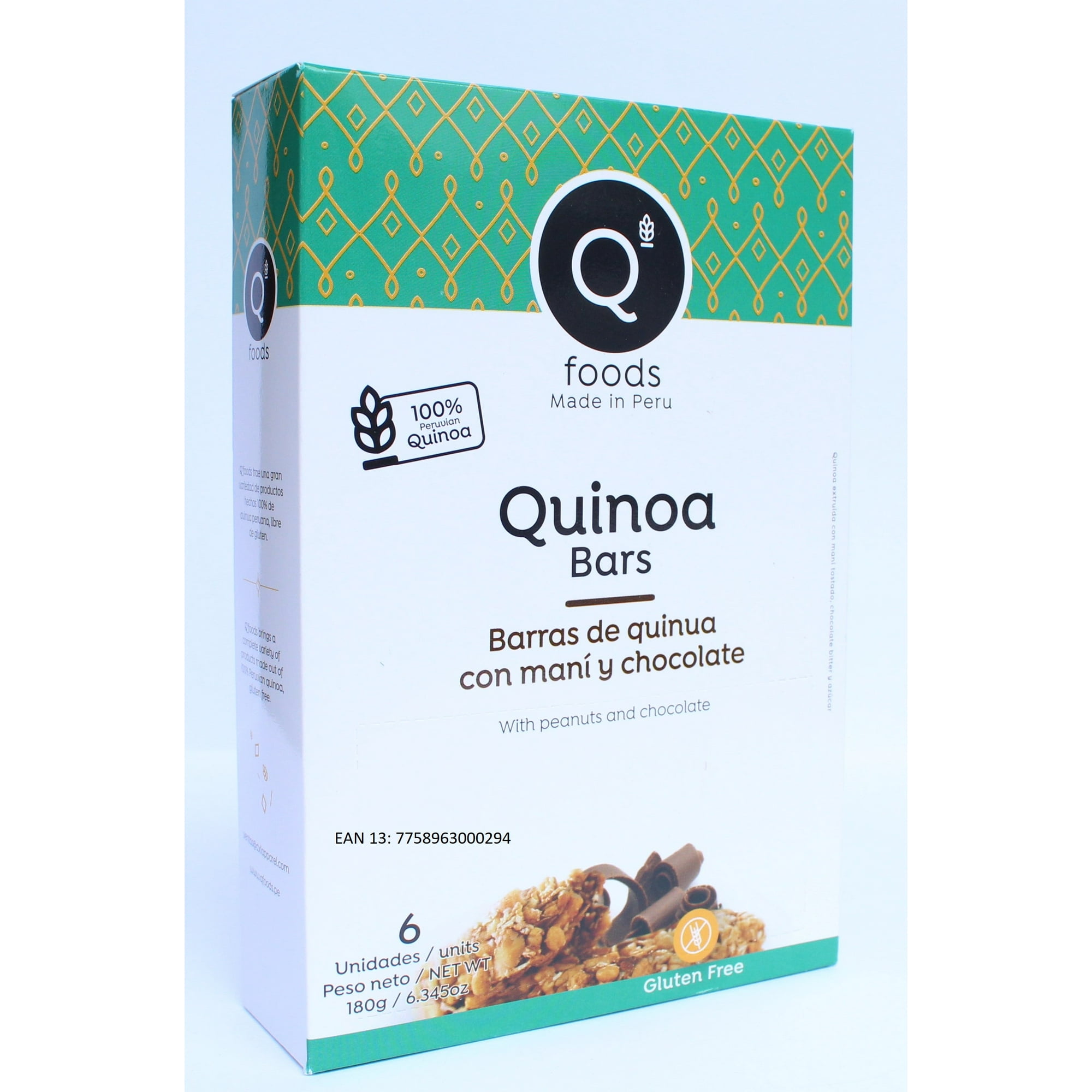 Barra quinoa mani y chocolate | Lider