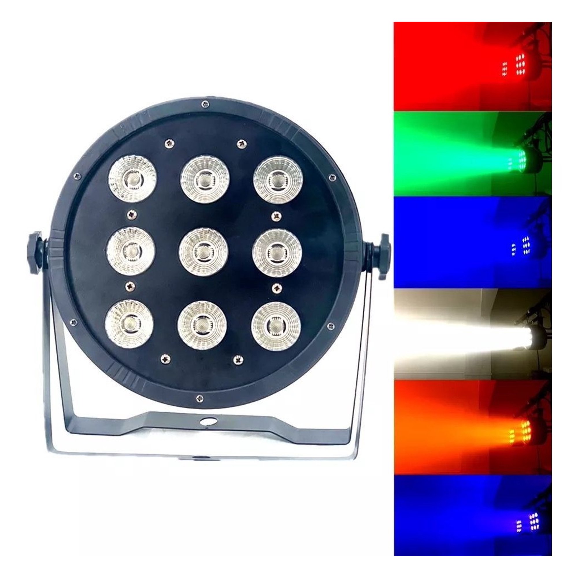 Foco Par 7 Led Dmx Rgbw Disco Fiesta Luces | Lider