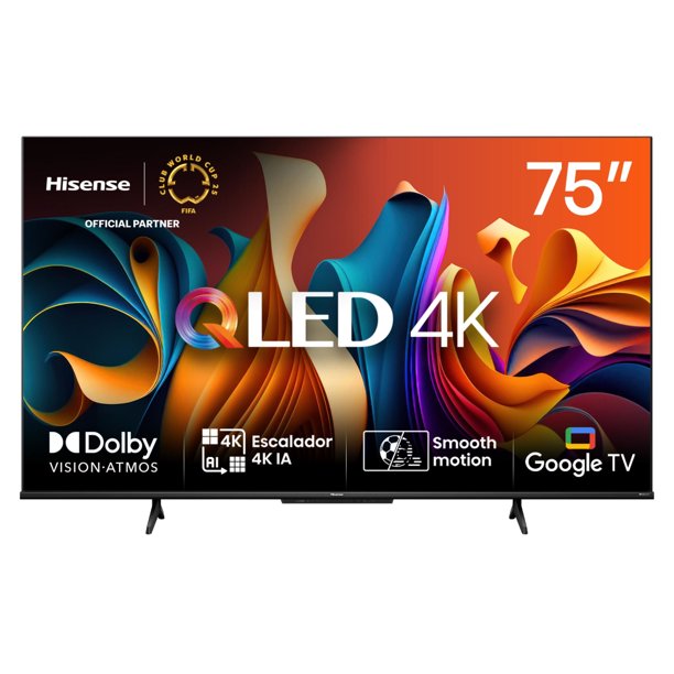 Televisor 75" QLED 4K UHD Q6N Smart TV Hisense | Lider