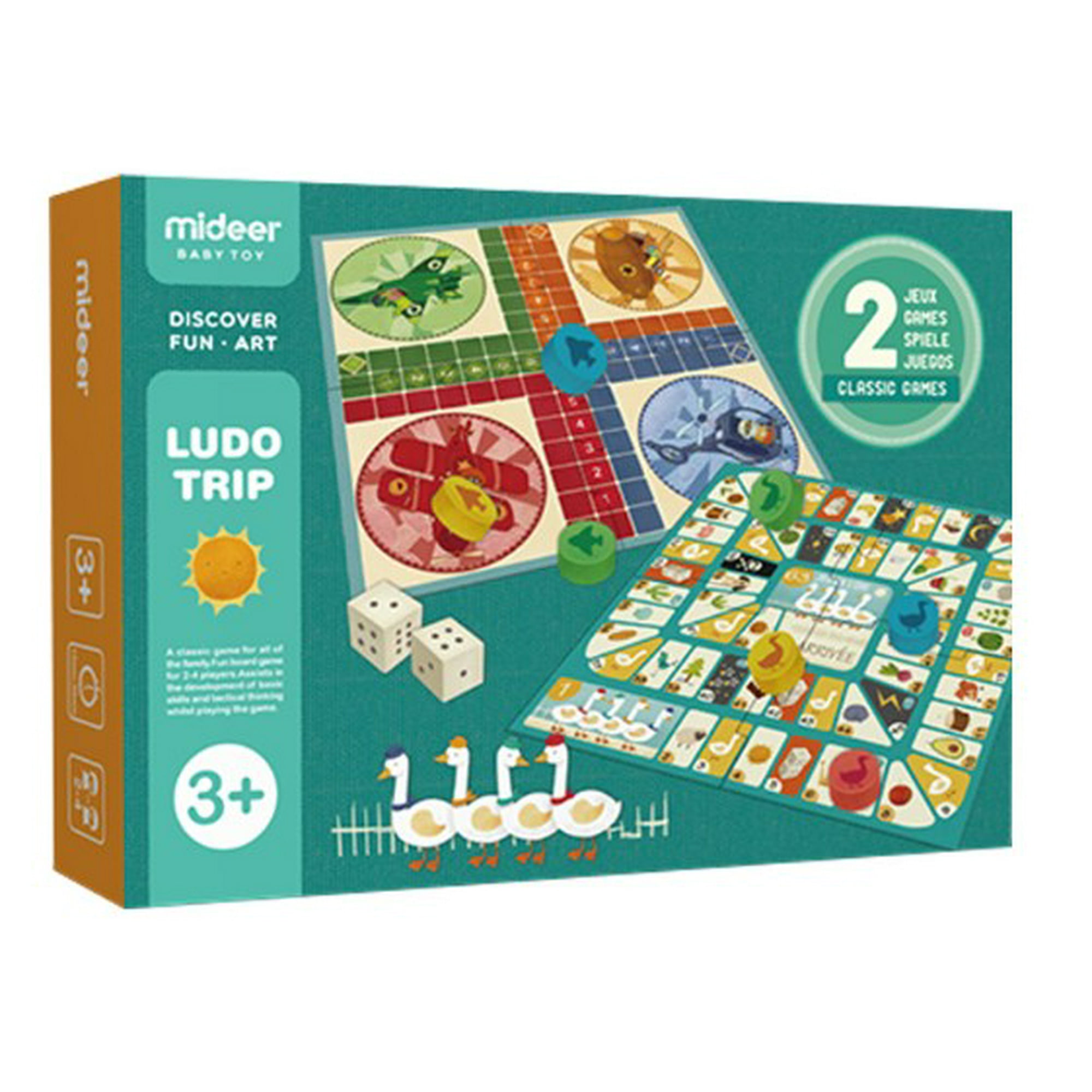 Juego Ludo y Oca | Lider