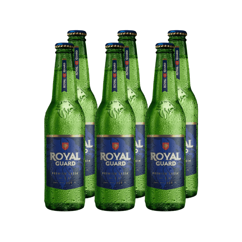 Cerveza Royal Guard Botellin 355ml x6 | Lider