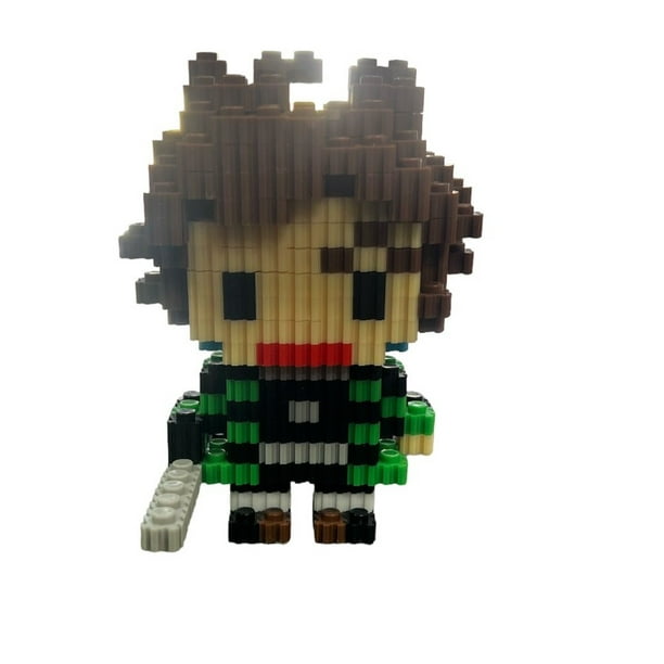 Armable 3d Micro Blocks Tanjiro 10cm 549 Piezas | Lider