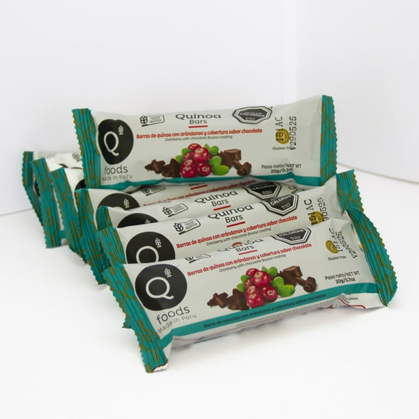 Barra quinoa arandanos y chocolate | Lider