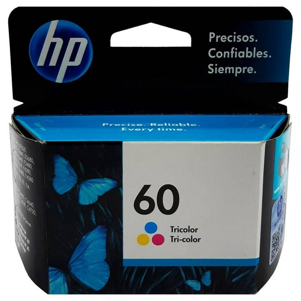 Cartucho Tinta Hp 60 Tricolor 165 Páginas Original | Lider