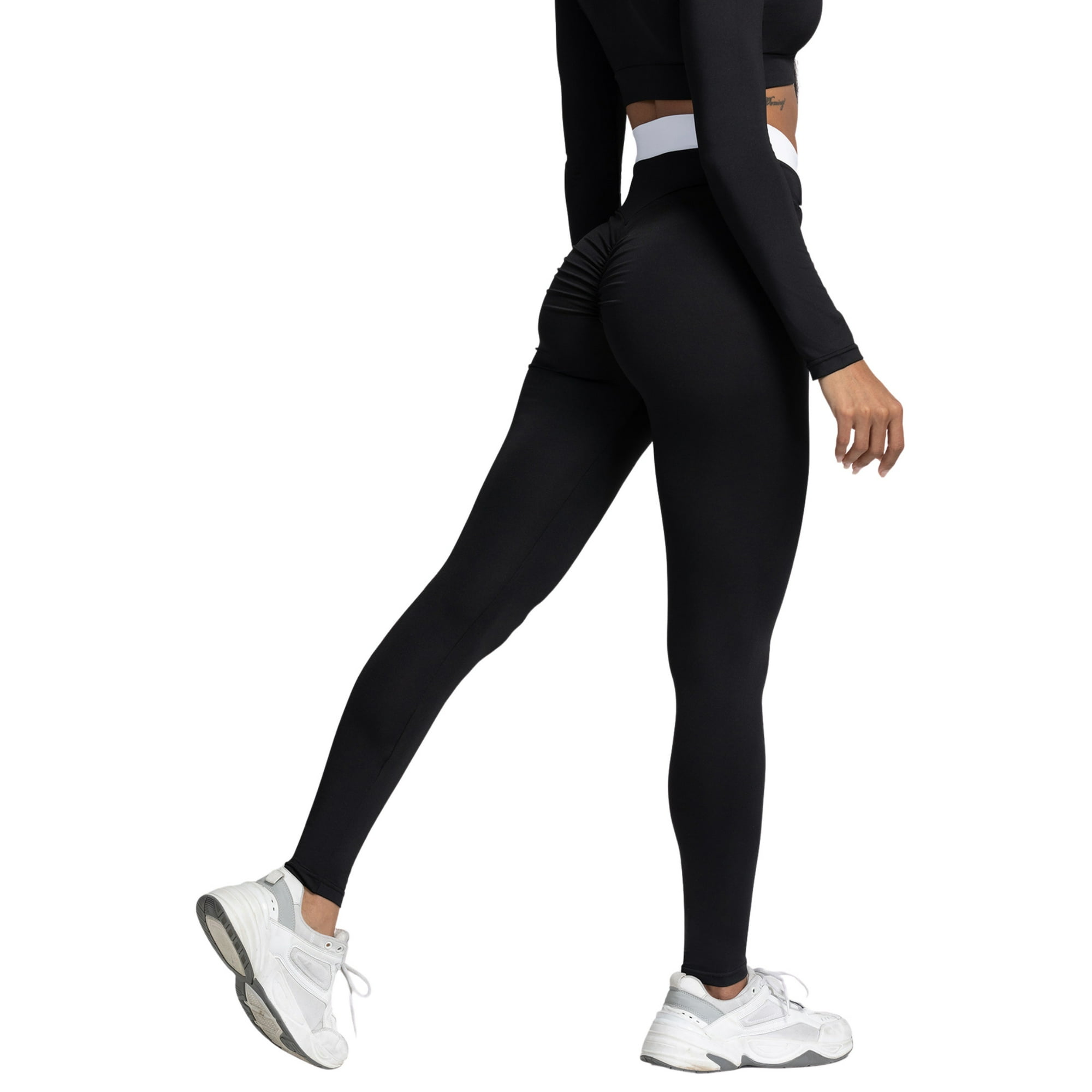 Calzas Leggings Push Up Banda Negro XL | Lider