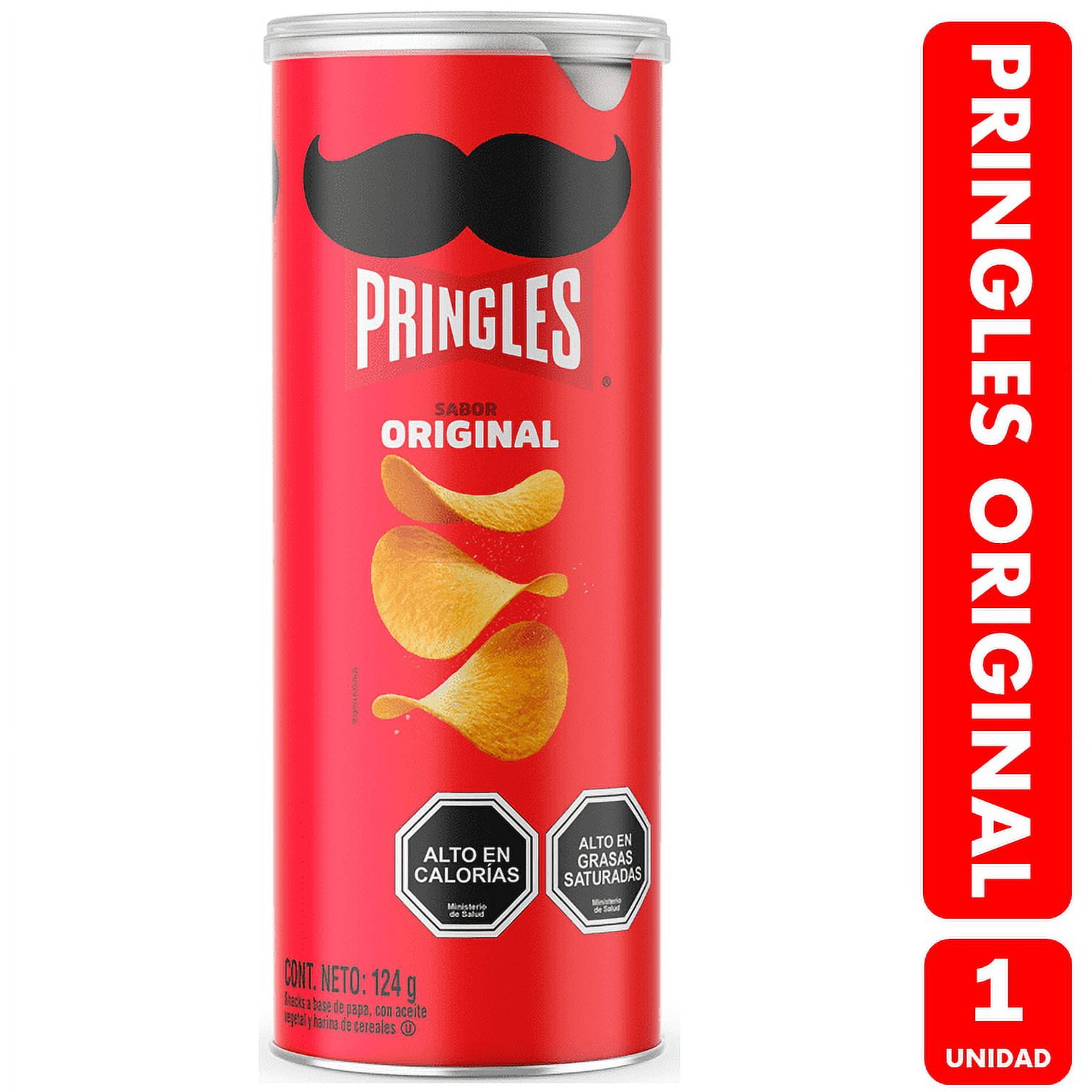 Snack Papas Fritas, Marca Pringles - Sabor Original (124 Gr) | Lider