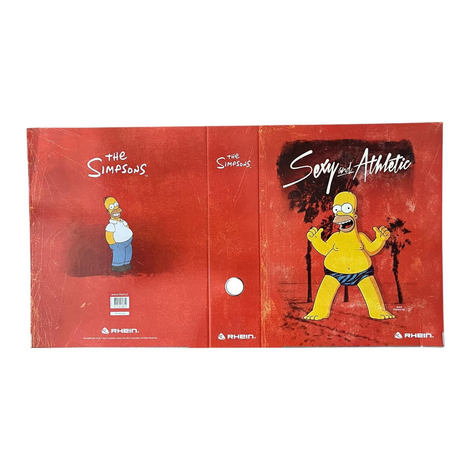 Flat para Archivador Oficio de Los Simpsons Pack 50 Uni | Lider