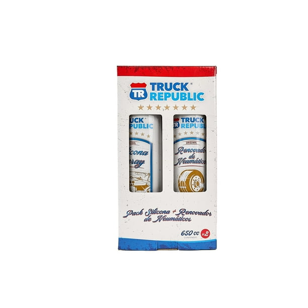 Pack Silicona + Renovador De Neumáticos 650Cc | Lider