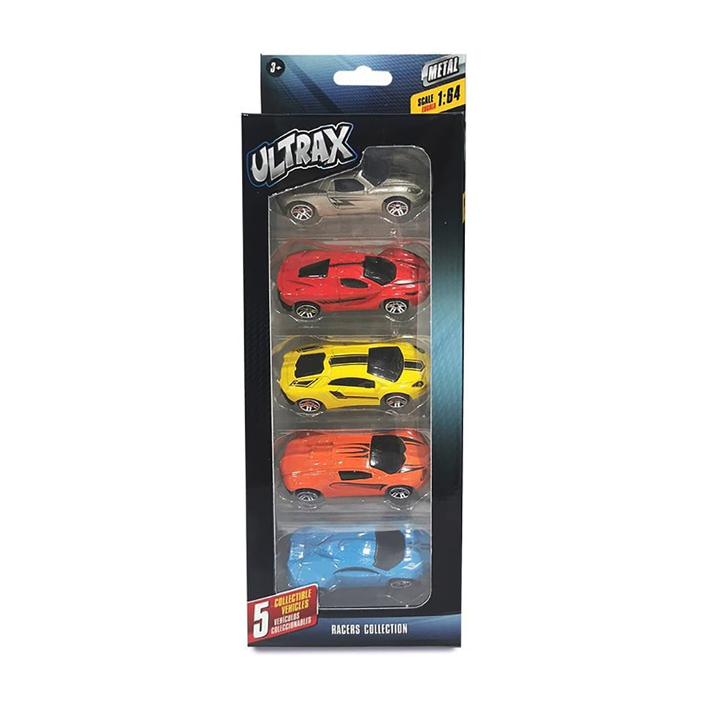 Pack de 5 Autos Metálicos Ultrax | Lider