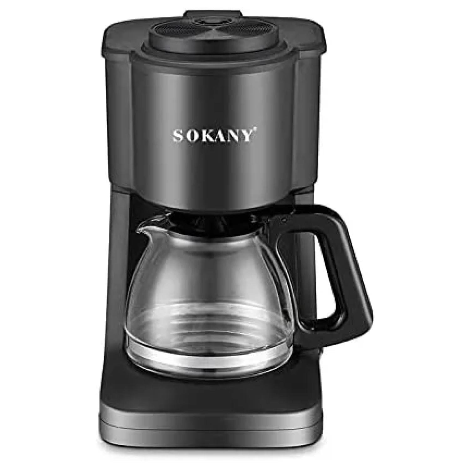 Cafetera Electrica De Goteo 950W De 6 Tazas SK-124 Sokany | Lider