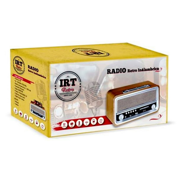 Radio Retro07 Bluetooth Madera | Lider