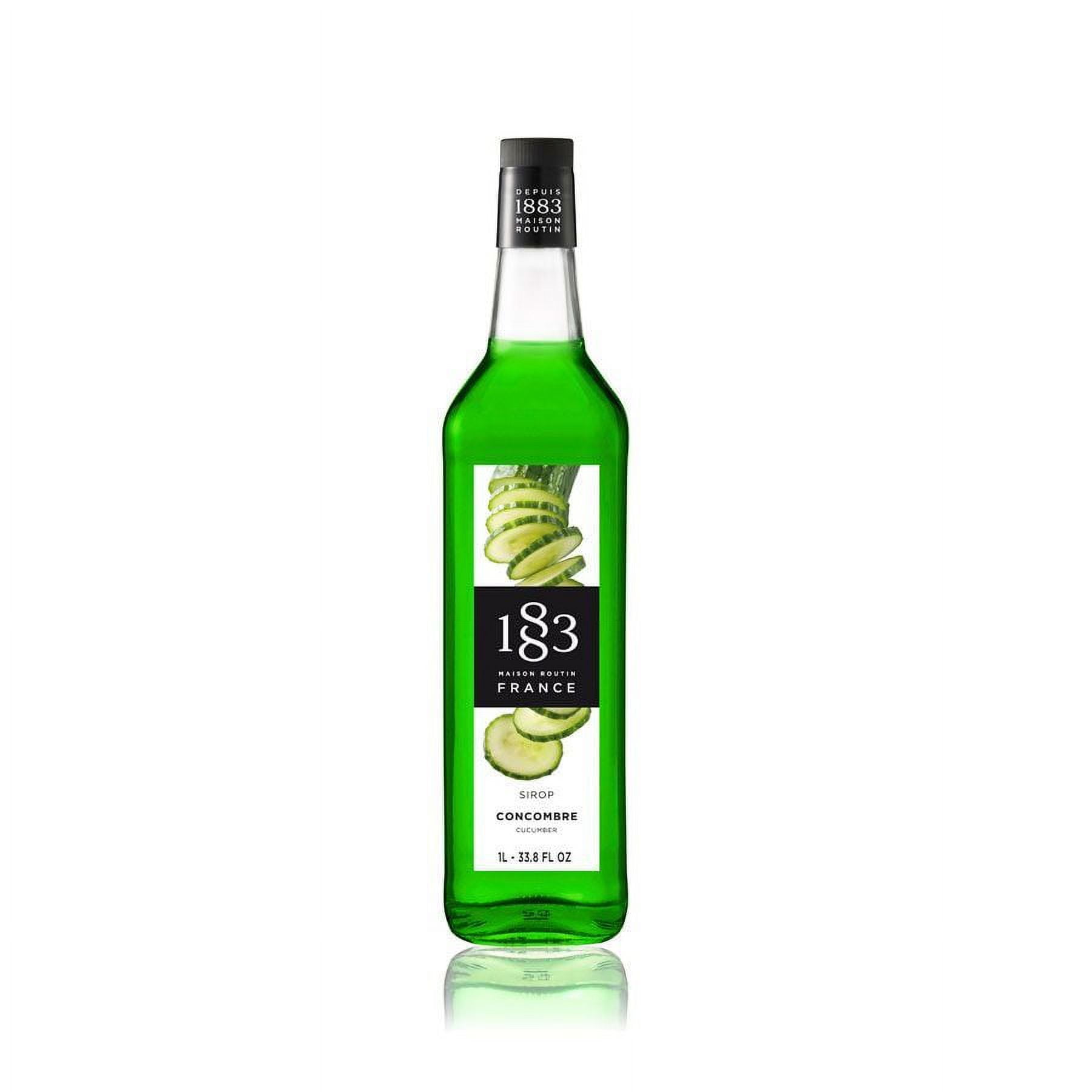 JARABE SIRUP PEPINO CUCUMBER 1883 MAISON ROUTIN FRANCES SYRUP 1L | Lider