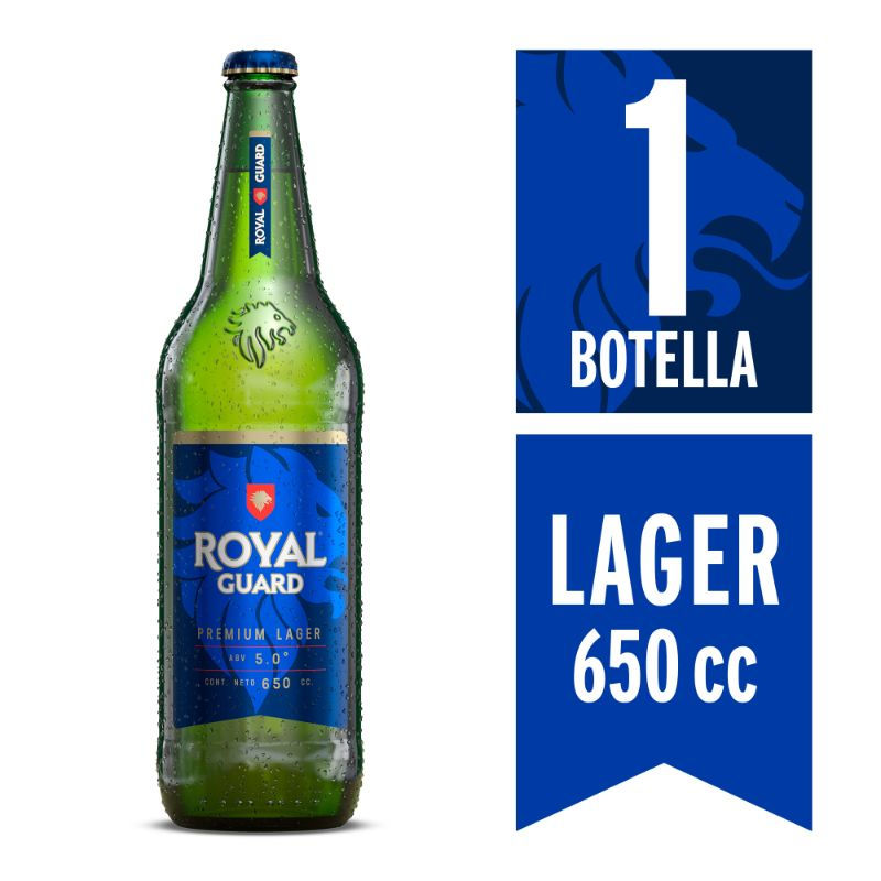Pack 6 Cervezas Royal Guard Botellon 650cc | Lider