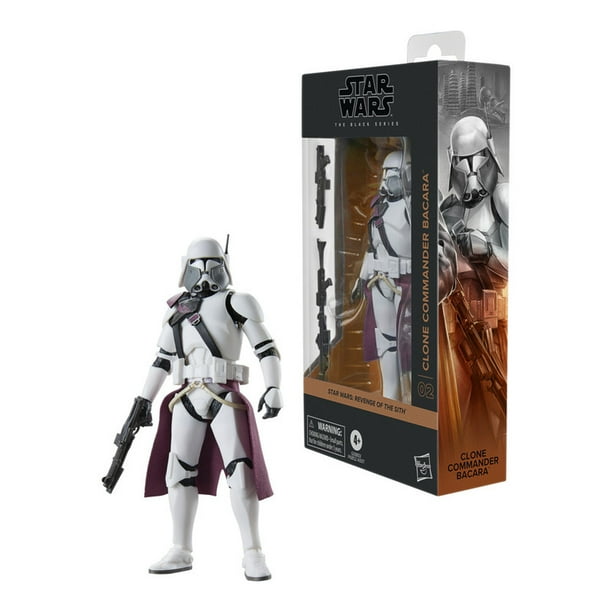 Figura de Acción Hasbro Star Wars Black Series Clone Commander Bacara | Lider
