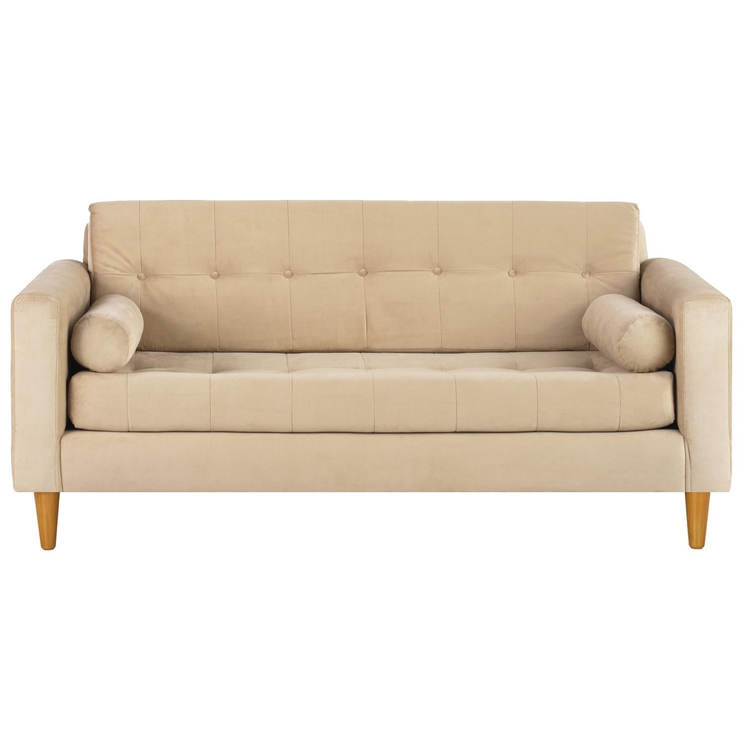 Sofa Retro 3C Felpa 04 Beige | Lider