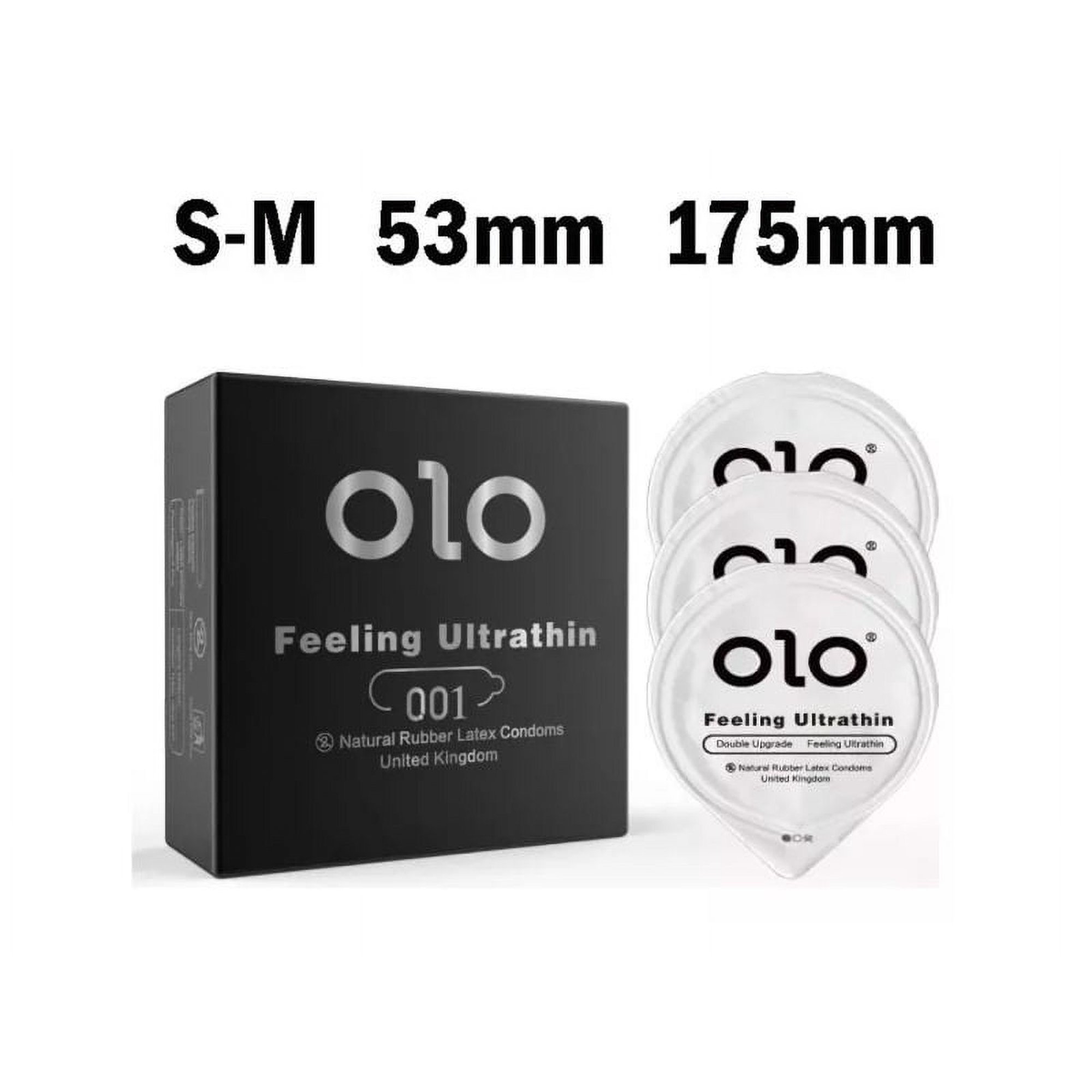 3 Preservativos Ultra Delgados Olo Más Lubricado Siente 001 | Lider