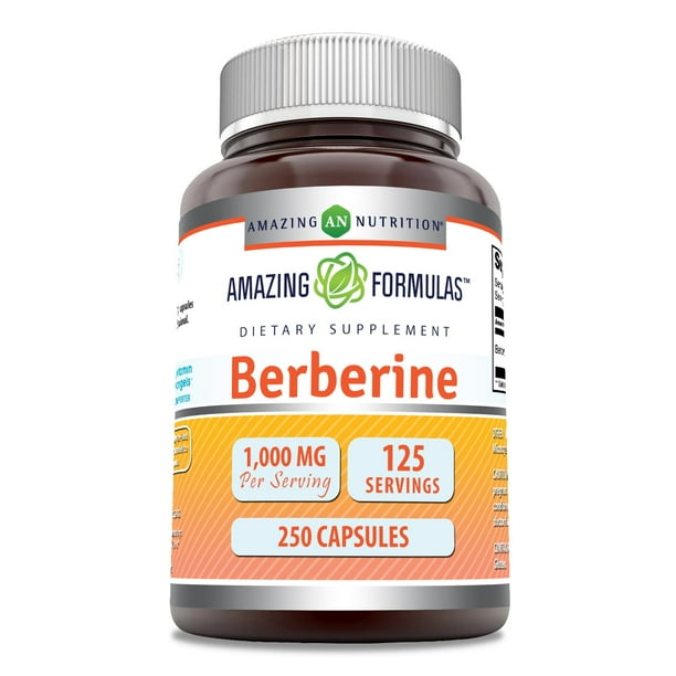 Suplemento Amazing Nutrition Berberine 1000 mg 250 cápsulas | Lider