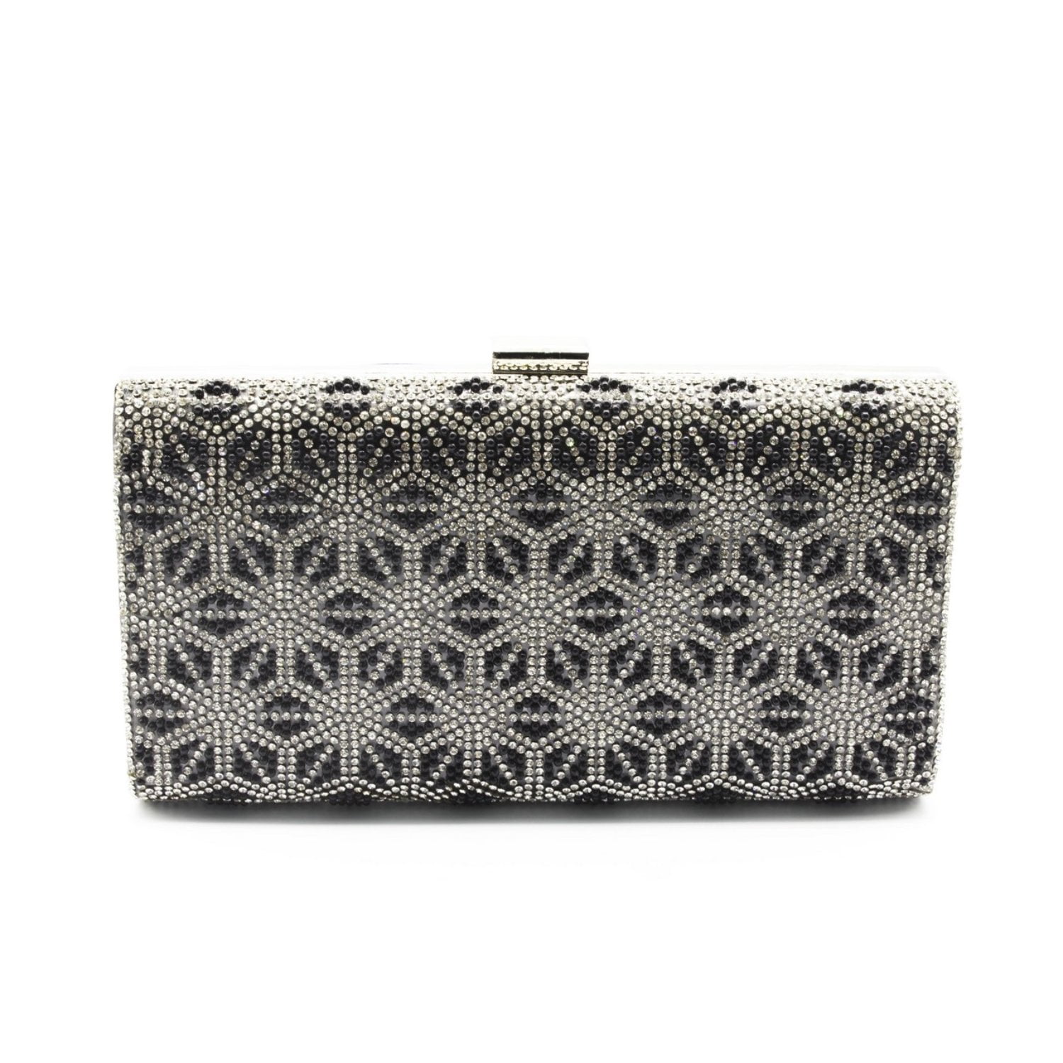 Cartera Fiesta Plateada Brillos A.C | Lider