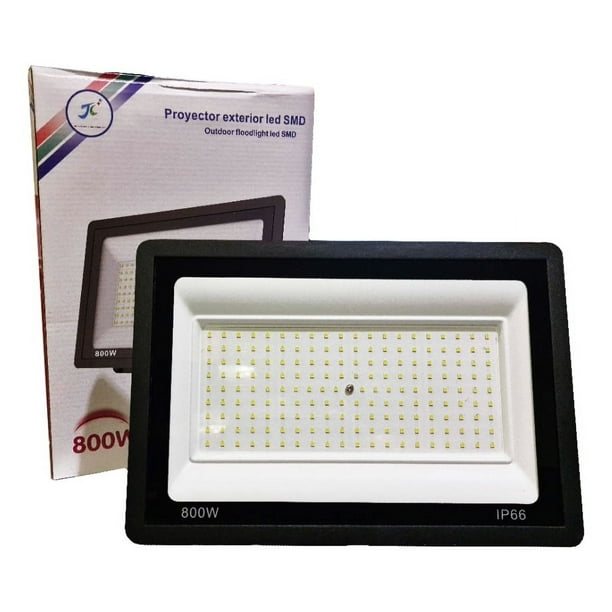 Foco Proyector Plano Led Reflector Multiled 800w Exterior | Lider