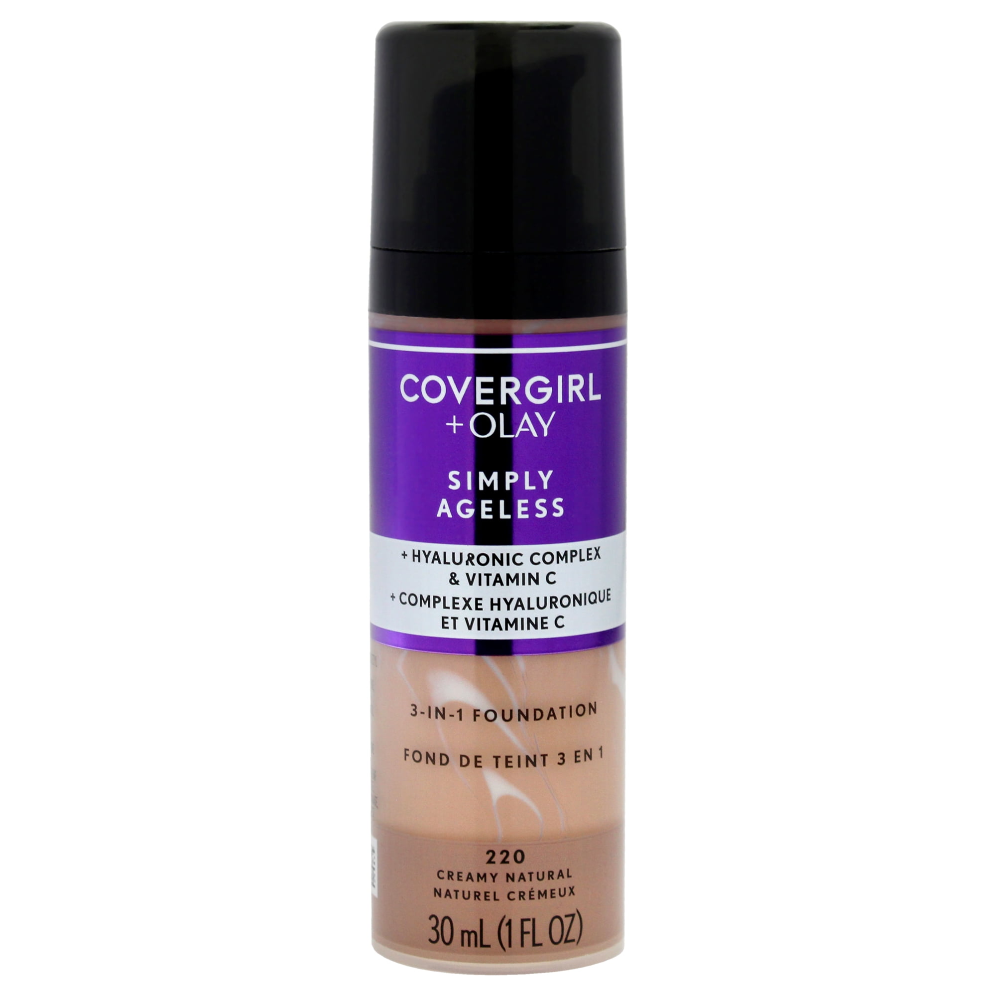 CoverGirl Base de Maquillaje 3 en 1 CoverGirl Plus Olay Simply Ageless ...