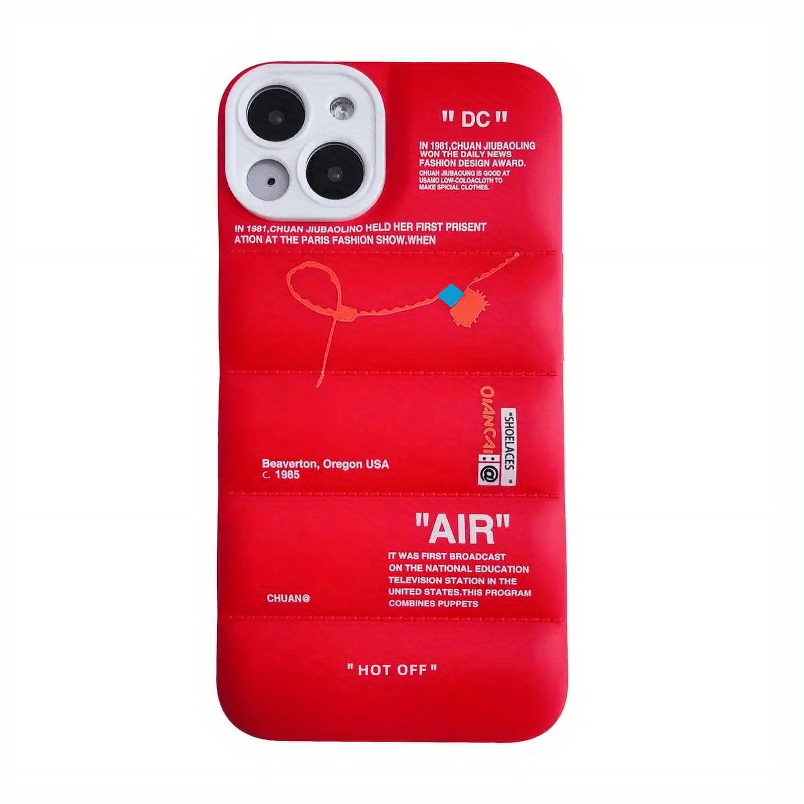 Hot Off Sports Shoes Brand Phone Puffer Case Puffy Cover Sneakers Ins ...