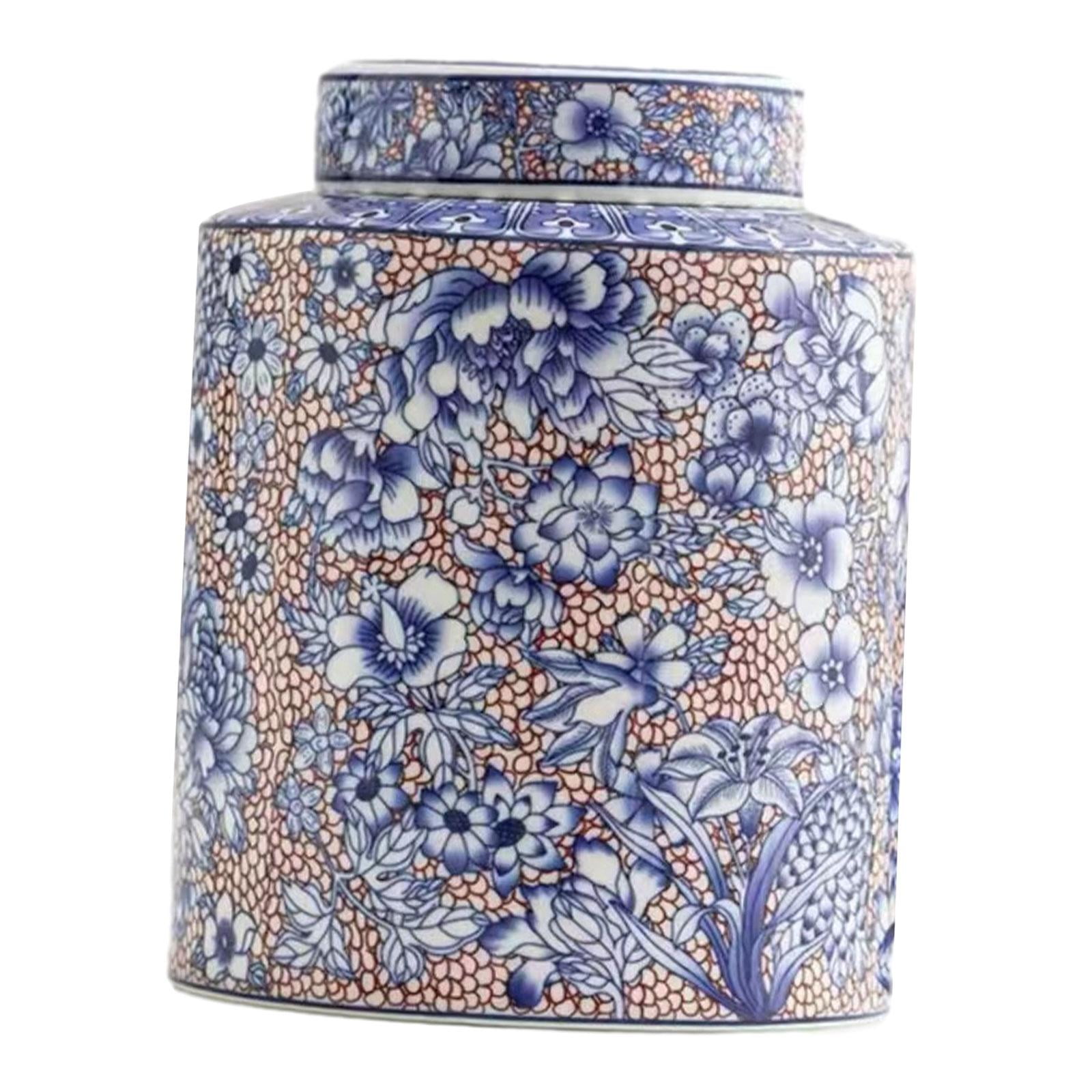 Tarro De Té De Cerámica Coleccionable Del Bote Del Té De La Porcelana ...