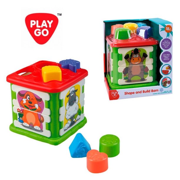 Juego Didáctico Cubo de Encaje Figuras | Lider