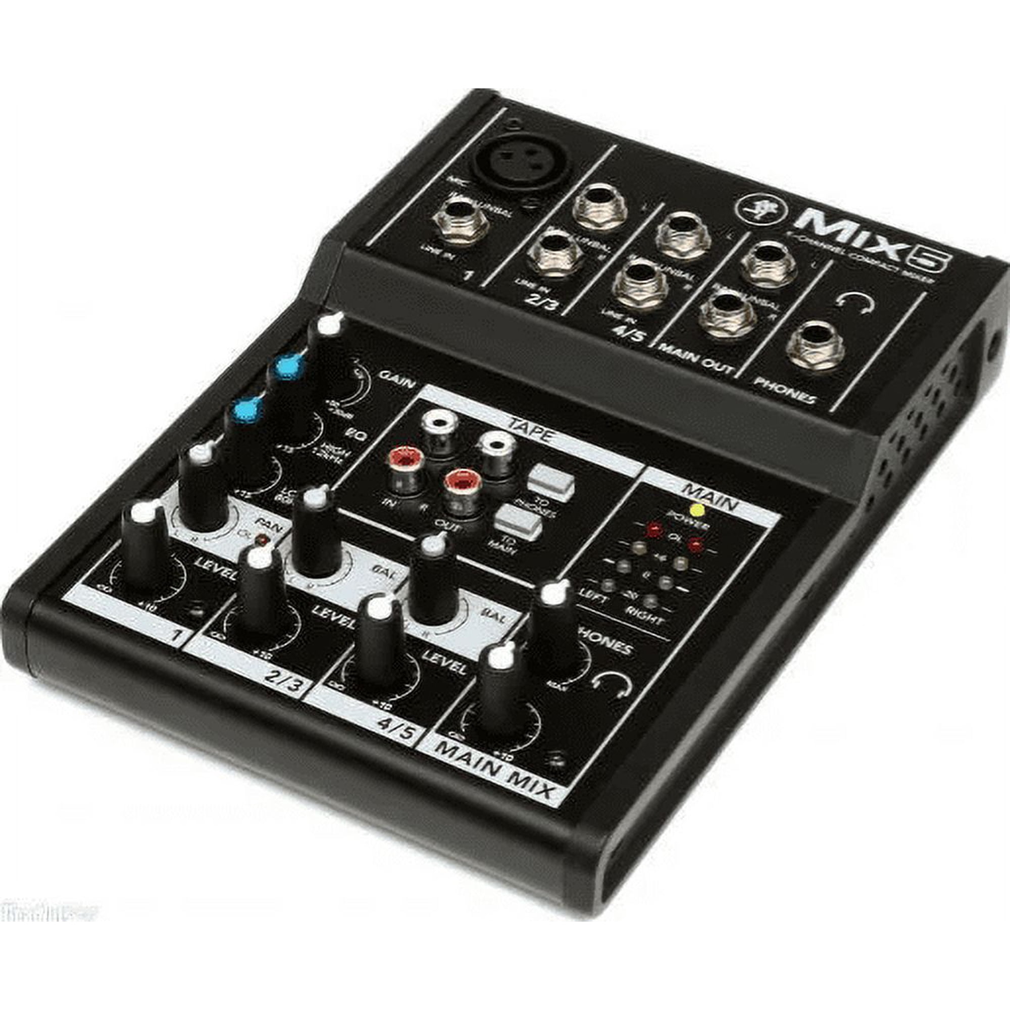 Consola 5 Canales Mix5 Mackie | Lider