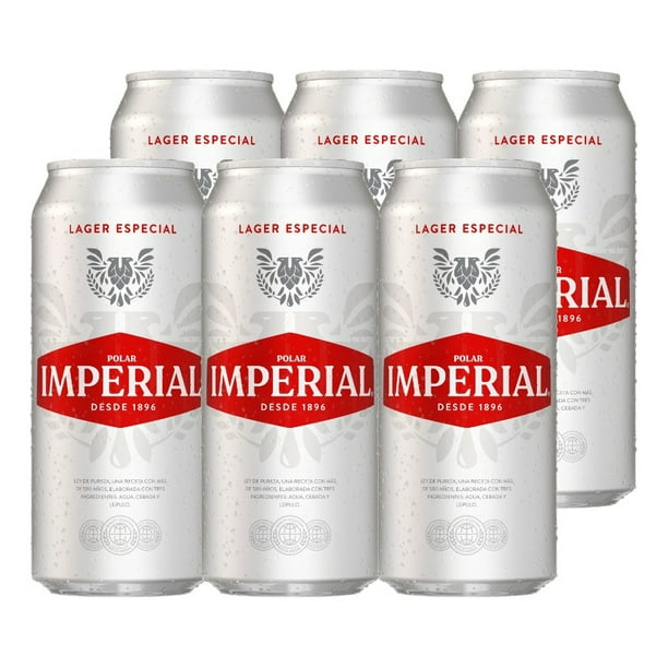Pack 6 Cervezas Imperial Lager Especial Lata 470cc | Lider