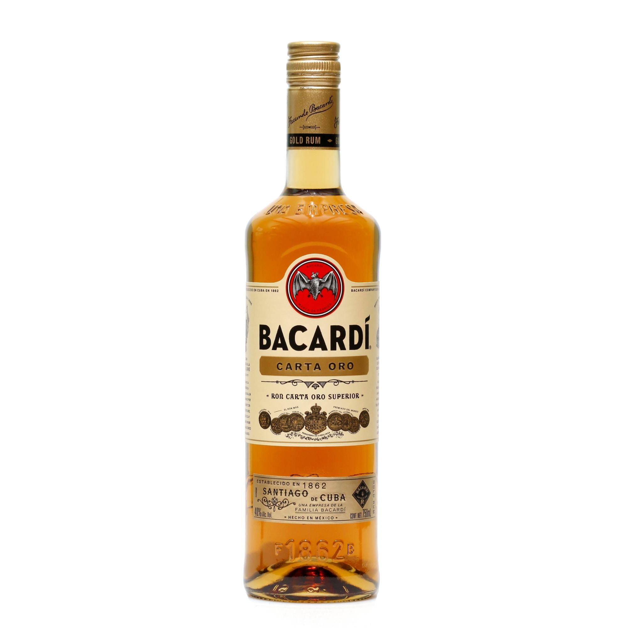 Ron Botella Bacardi Carta Blanca, 980 ml | Lider