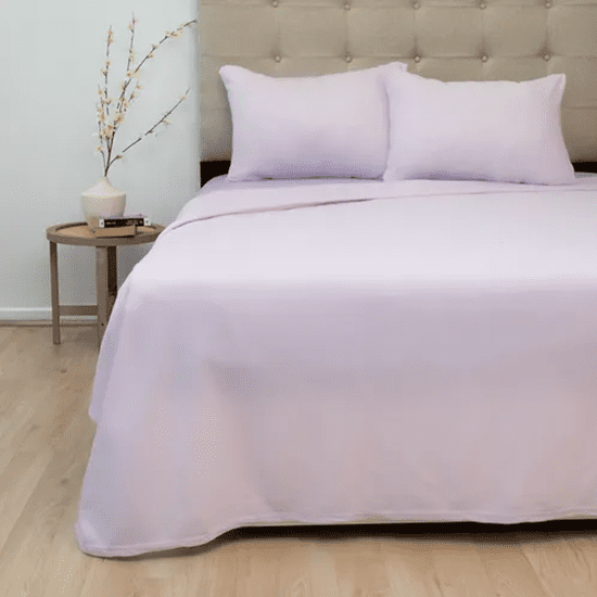 Sabana polar termica 2 plazas doral color lavanda | Lider