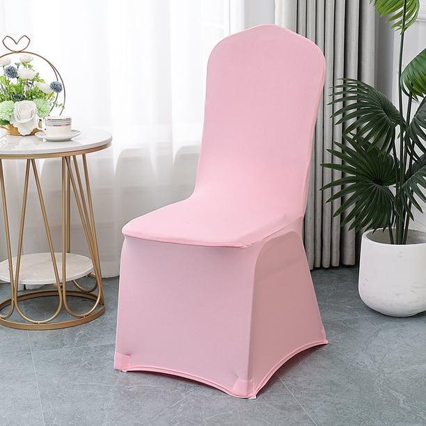 Xiao Hua Funda Elástica Rosa para Silla de Fiesta -1 Pieza, 17.72 X 17. ...