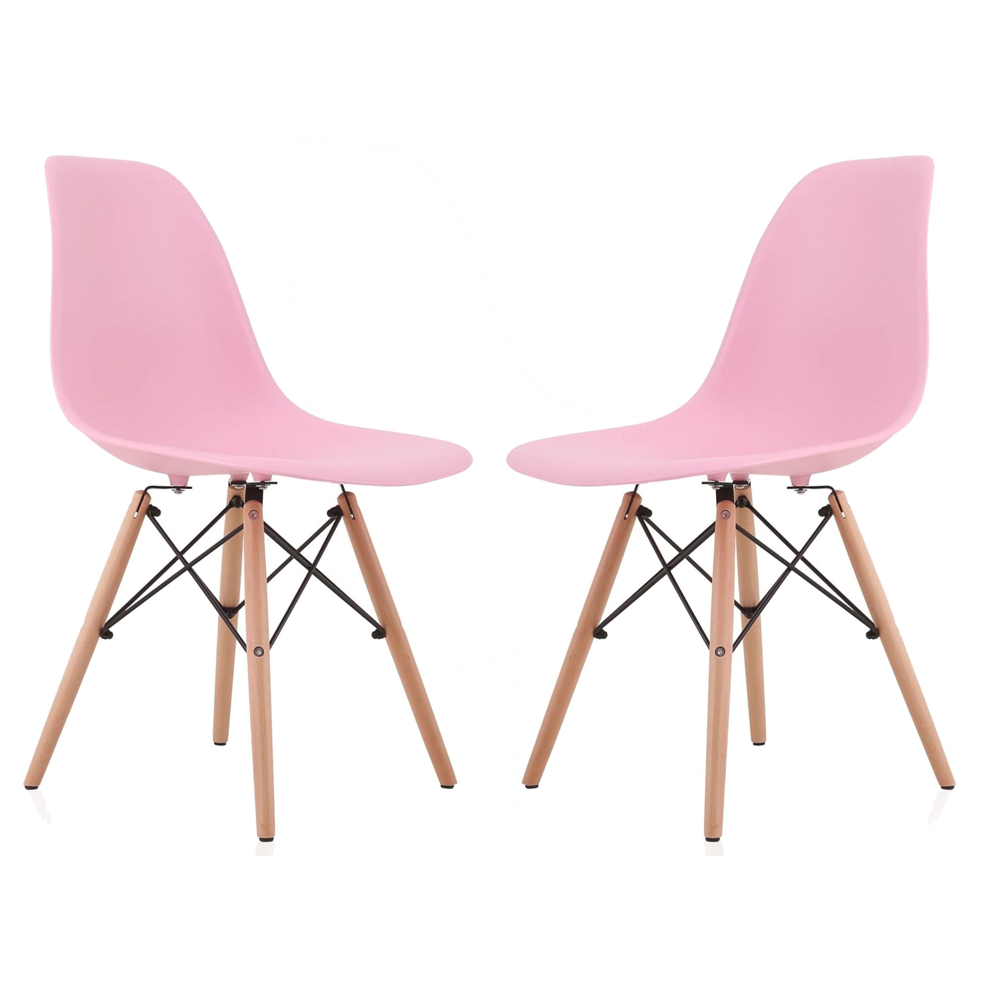Set 2 Sillas de Comedor Eames Rosado | Lider